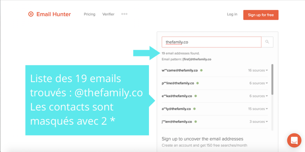 Hunter : Find email addresses in seconds • Bosser en pyjama