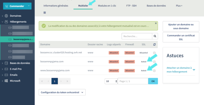 Tutoriel : Passer son site WordPress en HTTPS avec OVH • Bosser en pyjama