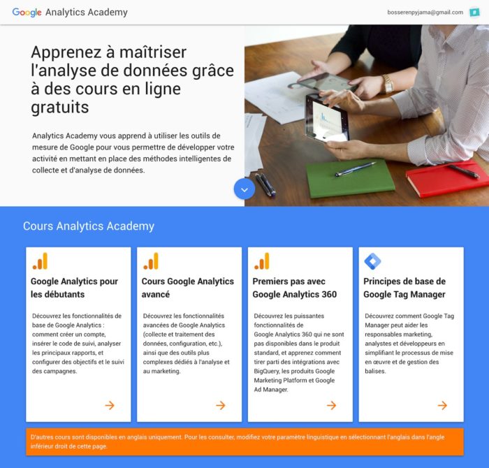 Google : Les formations et certifications gratuites pour progresser et ...