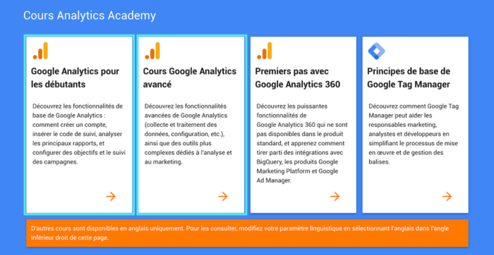 Google : Les formations et certifications gratuites pour progresser et ...